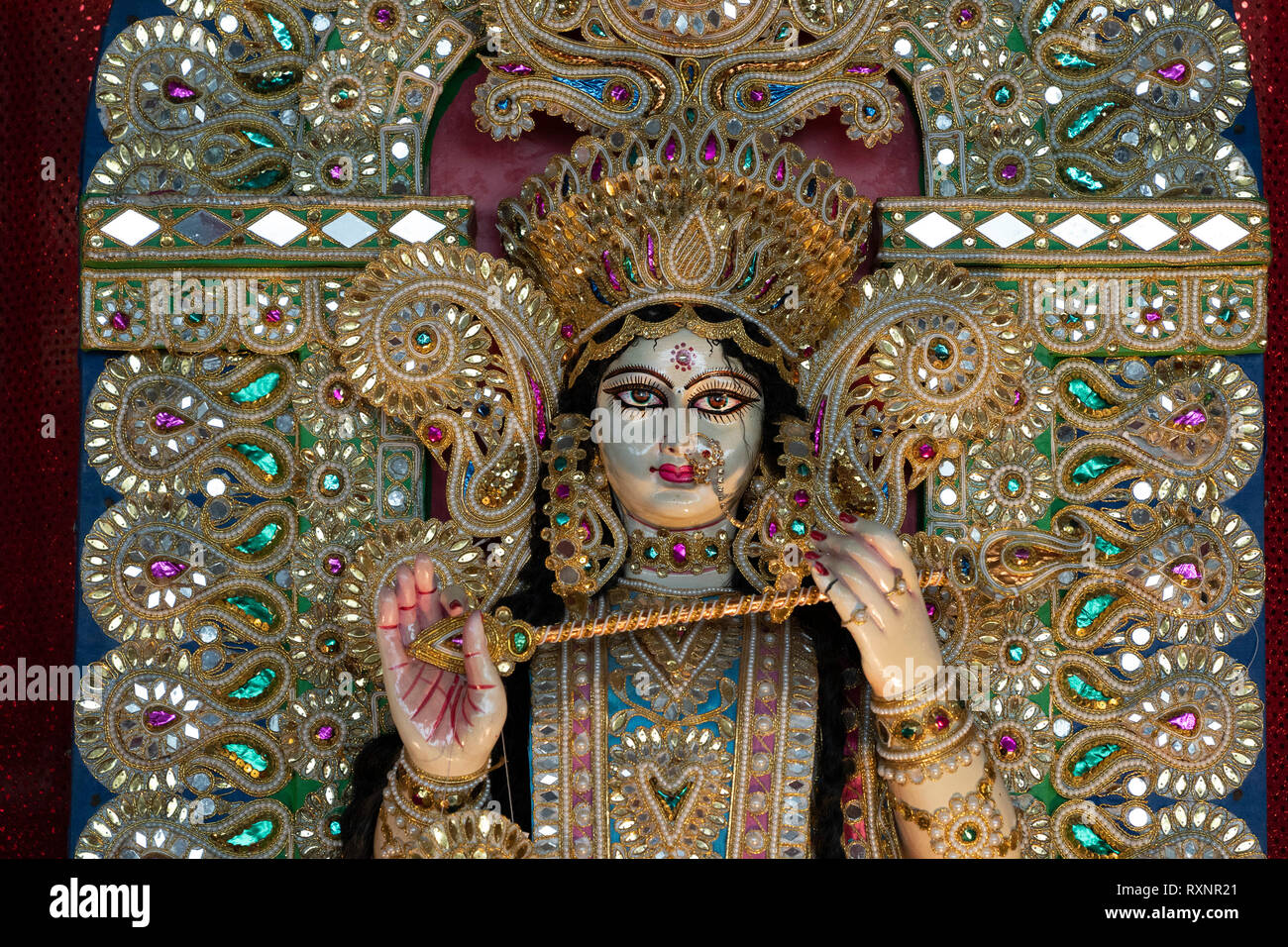 Durga statue india hi-res stock photography and images - Alamy