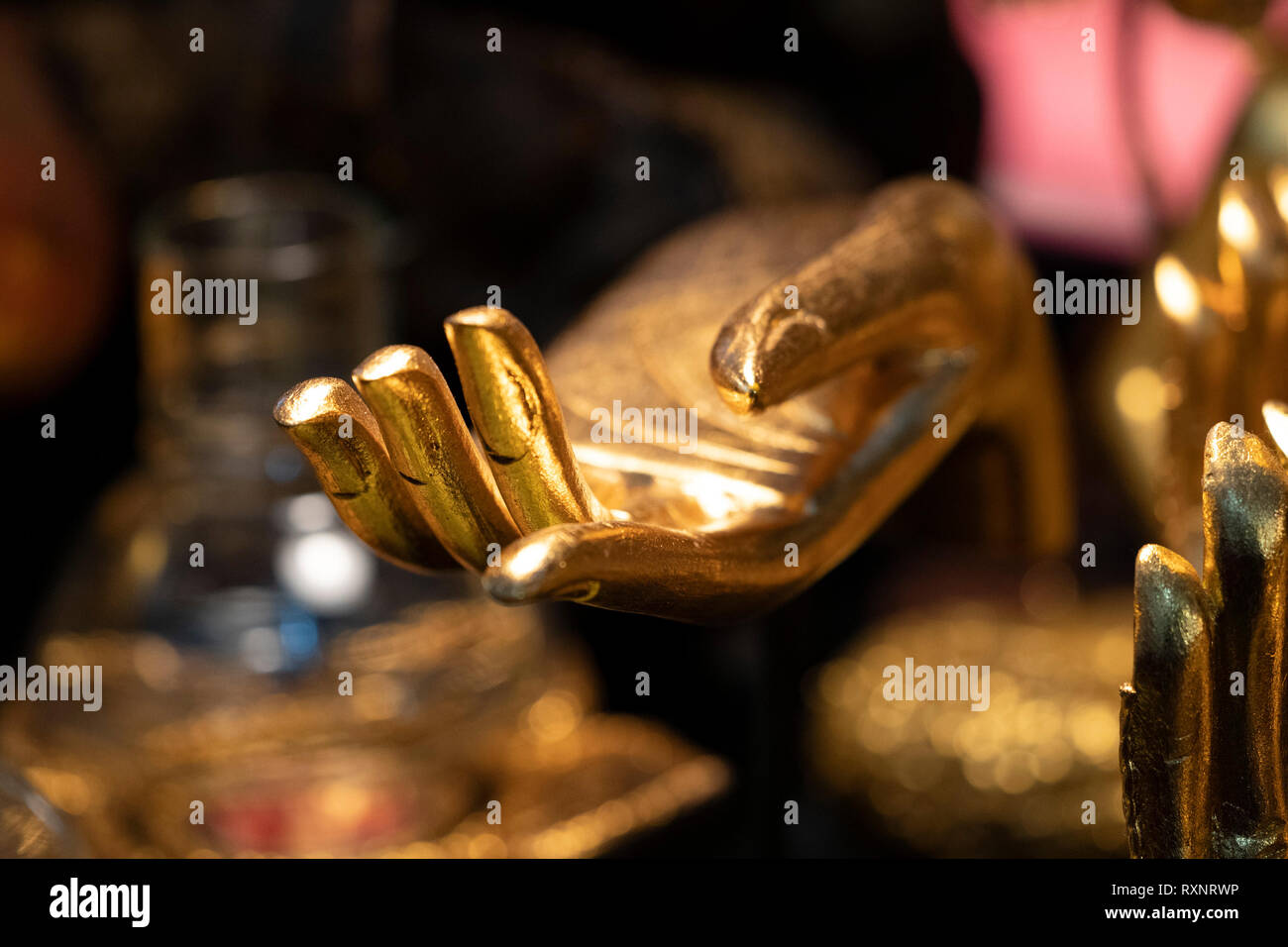 Buddah hand hi-res stock photography and images - Alamy
