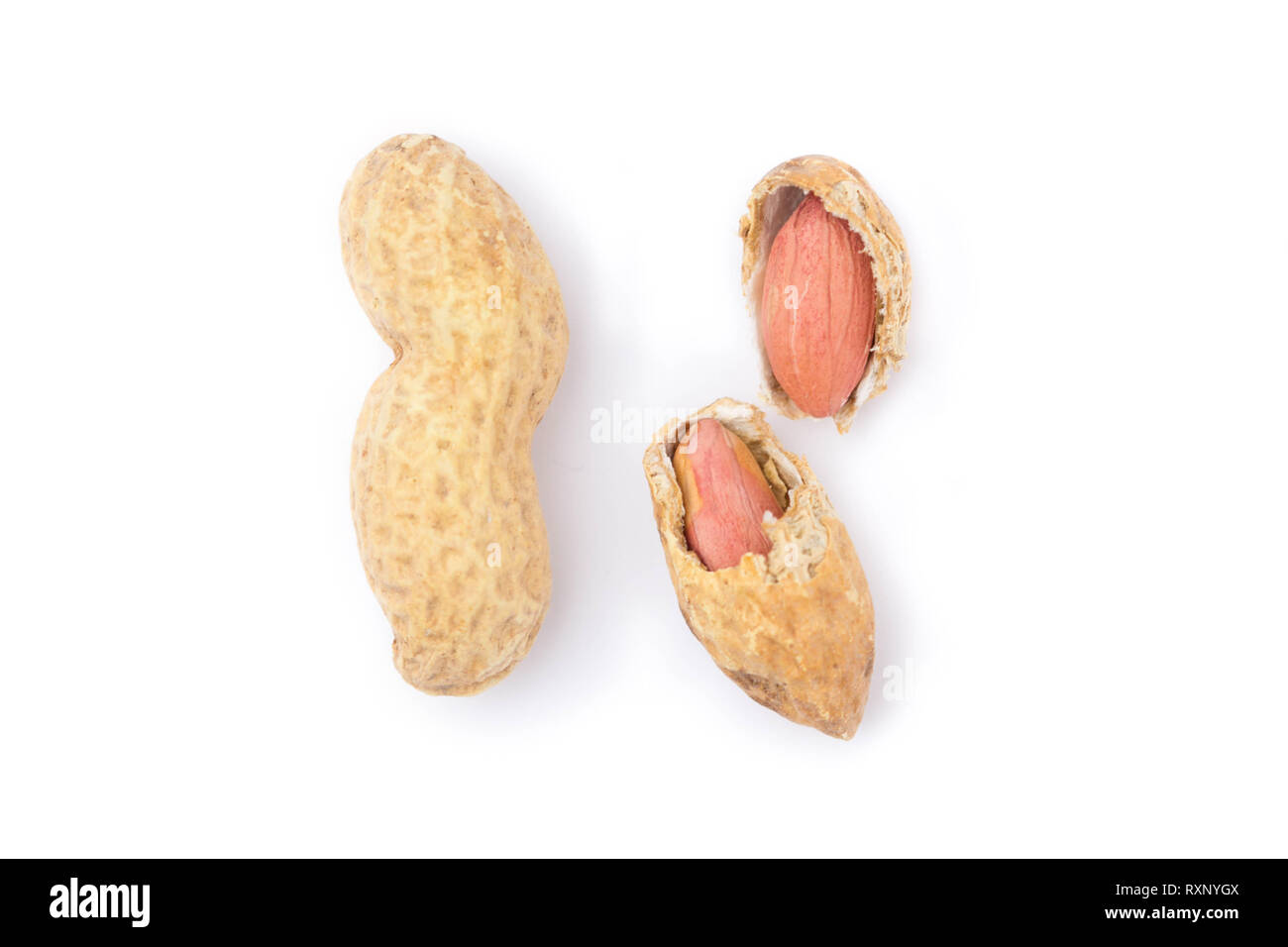 Split peanuts Cut Out Stock Images & Pictures - Alamy