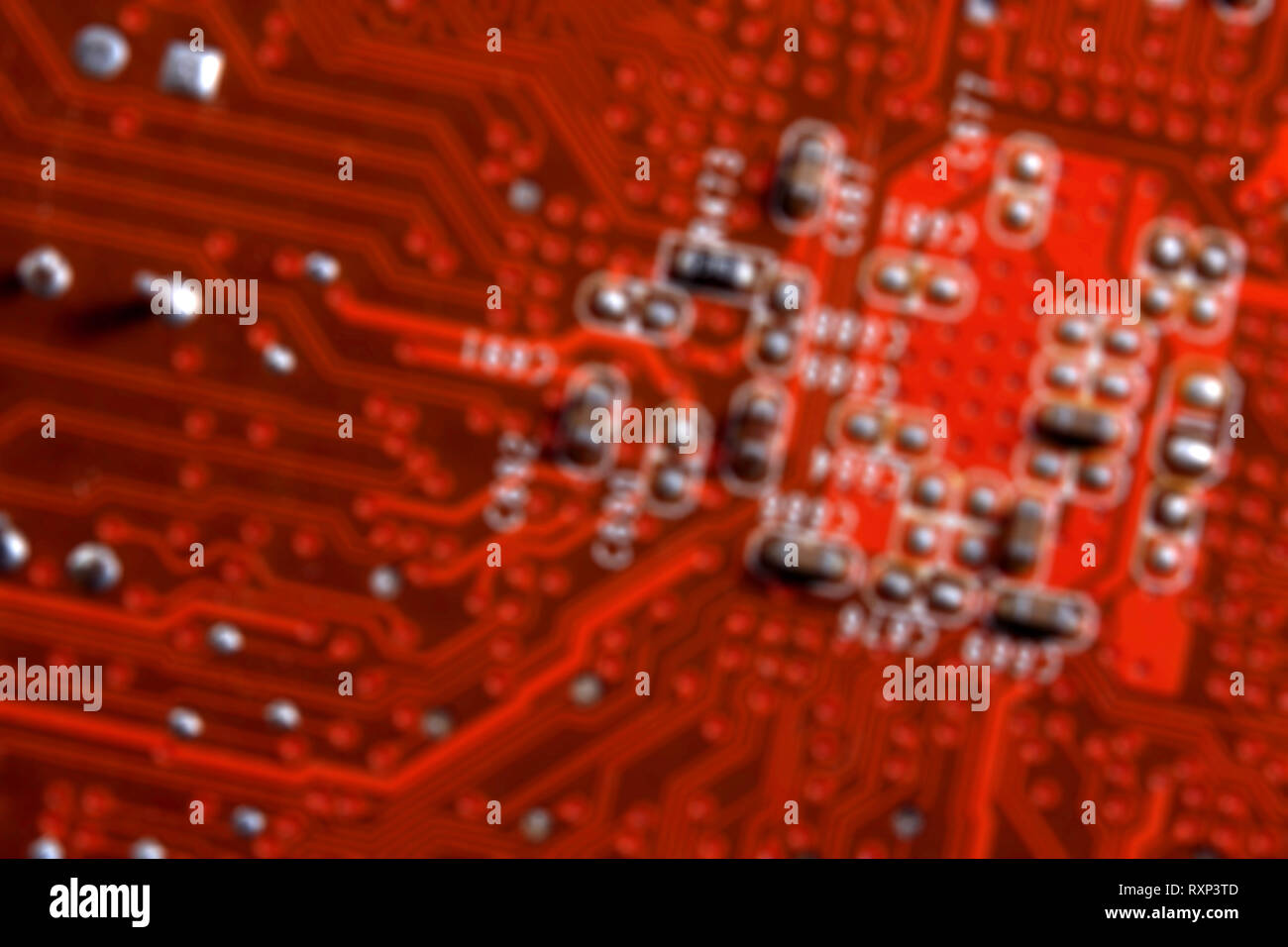 modern computer technology - soft focus background Stock Photo - Alamy
