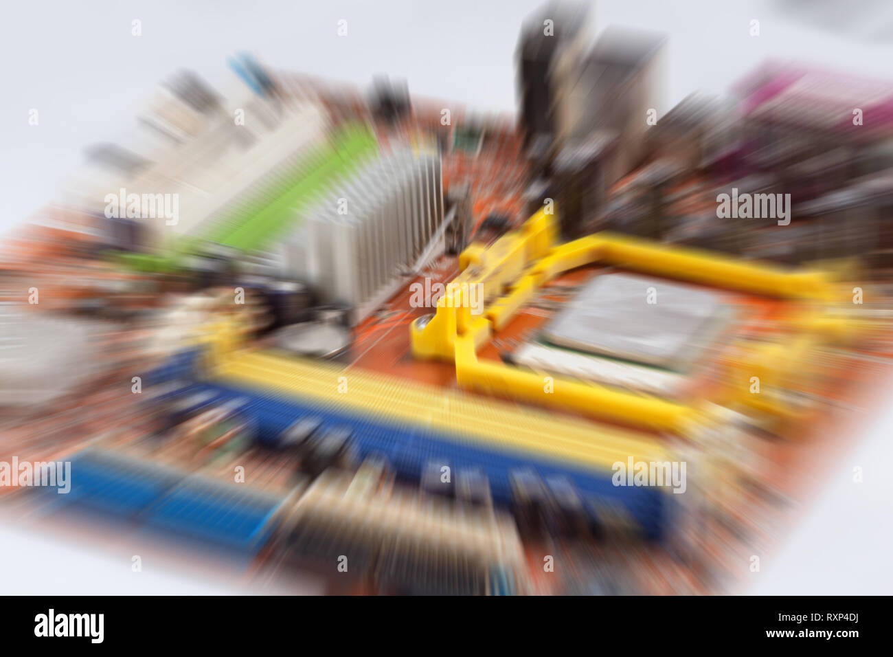 modern computer technology - soft focus background Stock Photo - Alamy