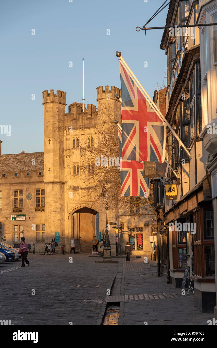 Wells city in the landscape hi-res stock photography and images - Alamy