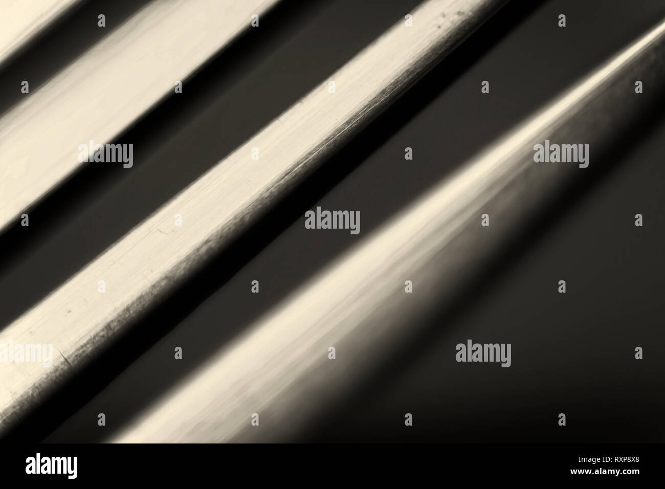 Diagonal metallic lines Stock Photo - Alamy