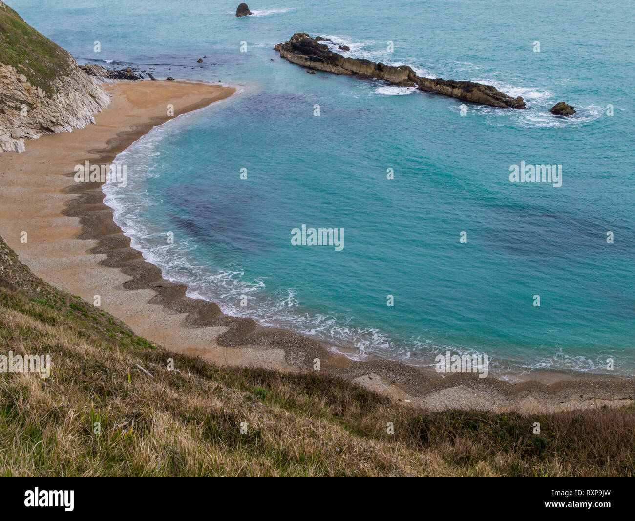 Man O'War rocks, Man O'War Bay, Durdle Door, Lulworth Estate, Lulworth ...
