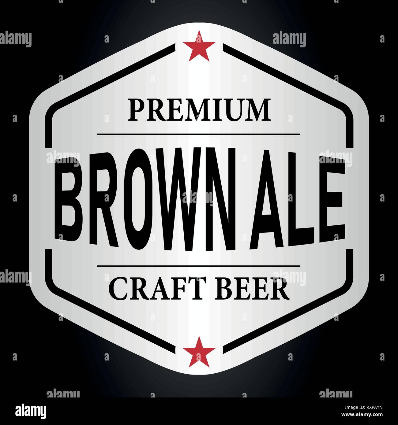 Beer grungy stamp isolated on Stock Vector Images - Alamy