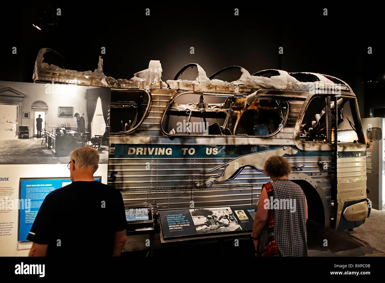 National Civil rights museum Memphis Tennessee Stock Photo - Alamy