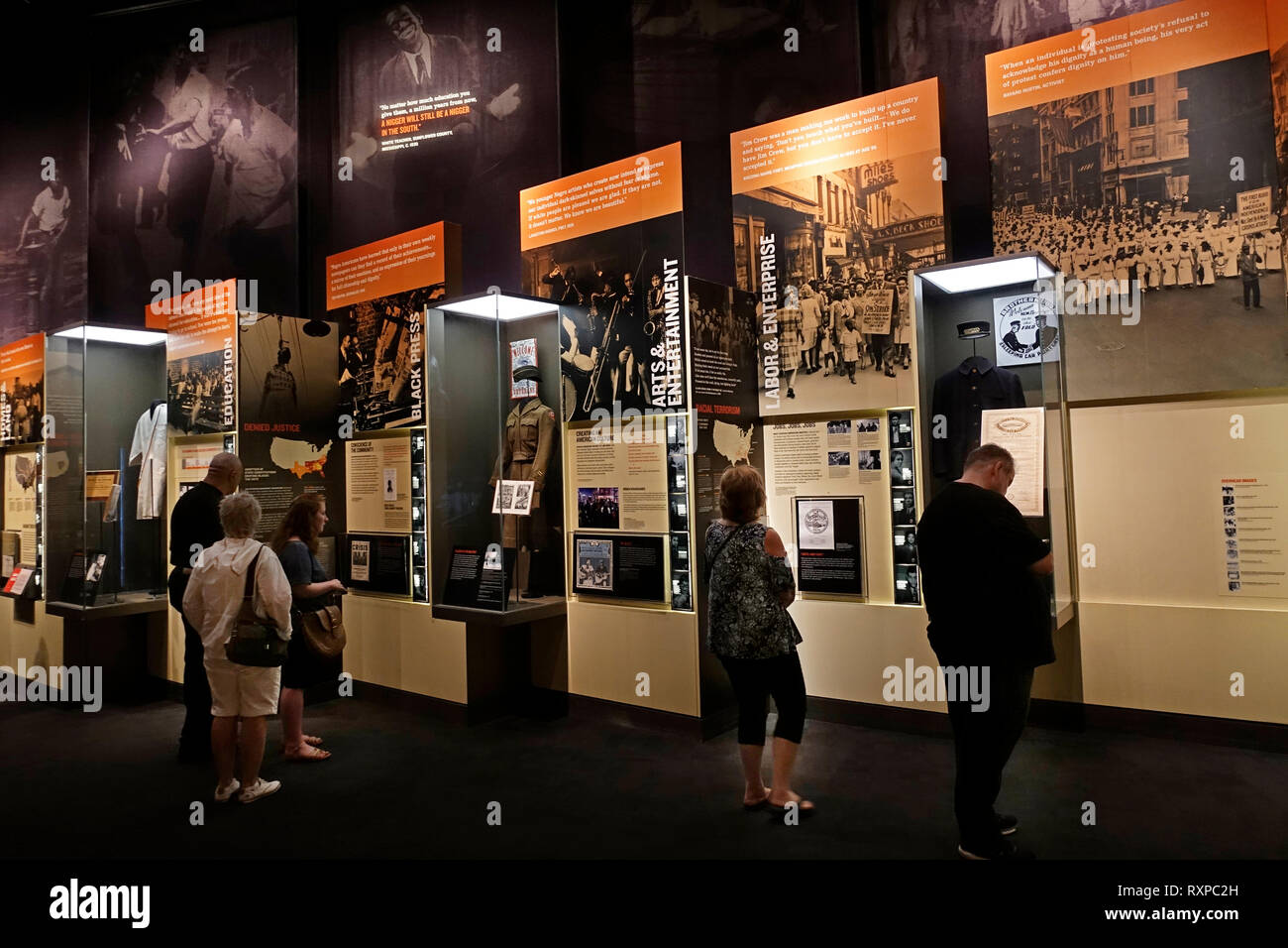 National Civil rights museum Memphis Tennessee Stock Photo - Alamy
