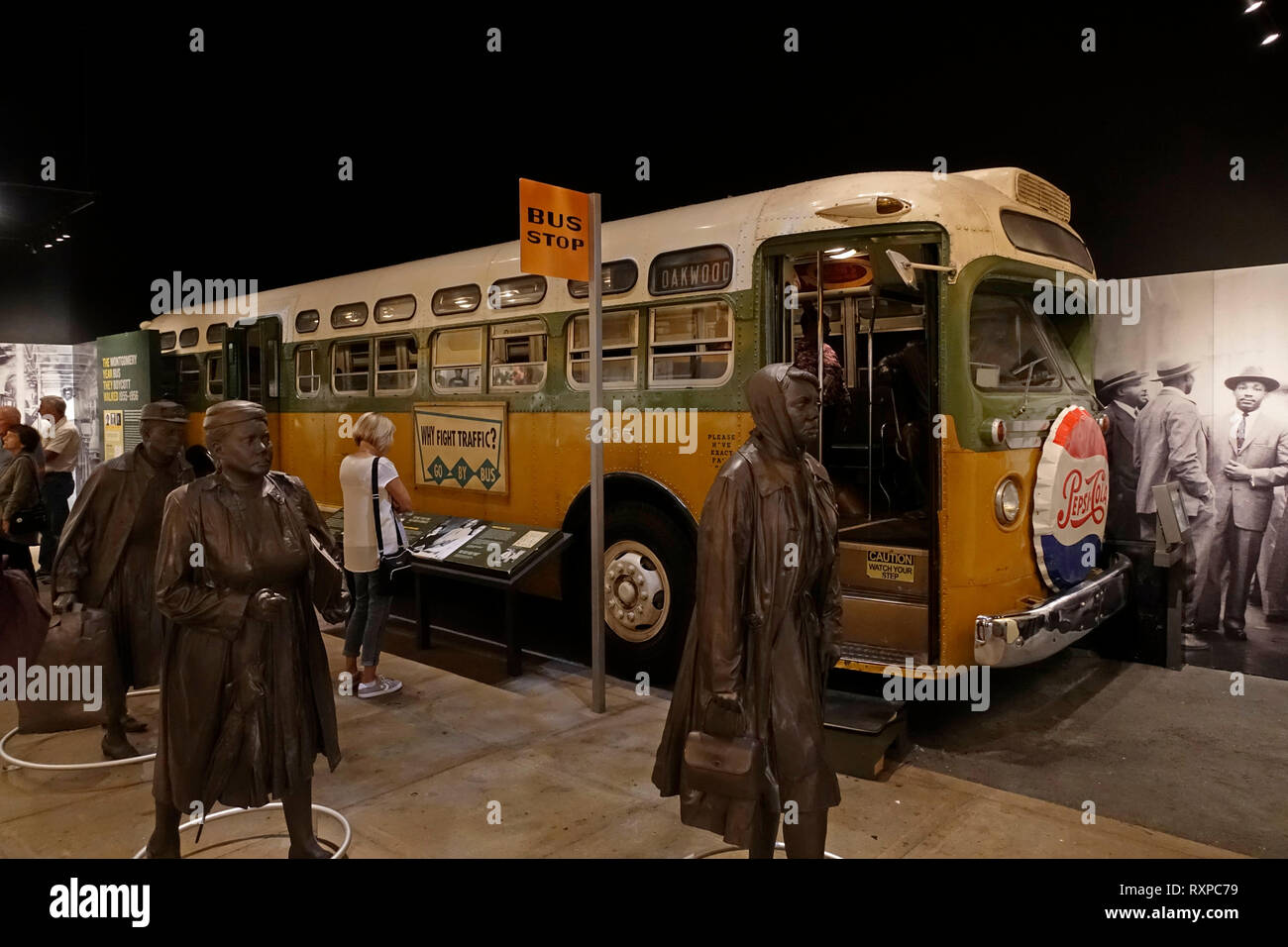 National Civil rights museum Memphis Tennessee Stock Photo - Alamy