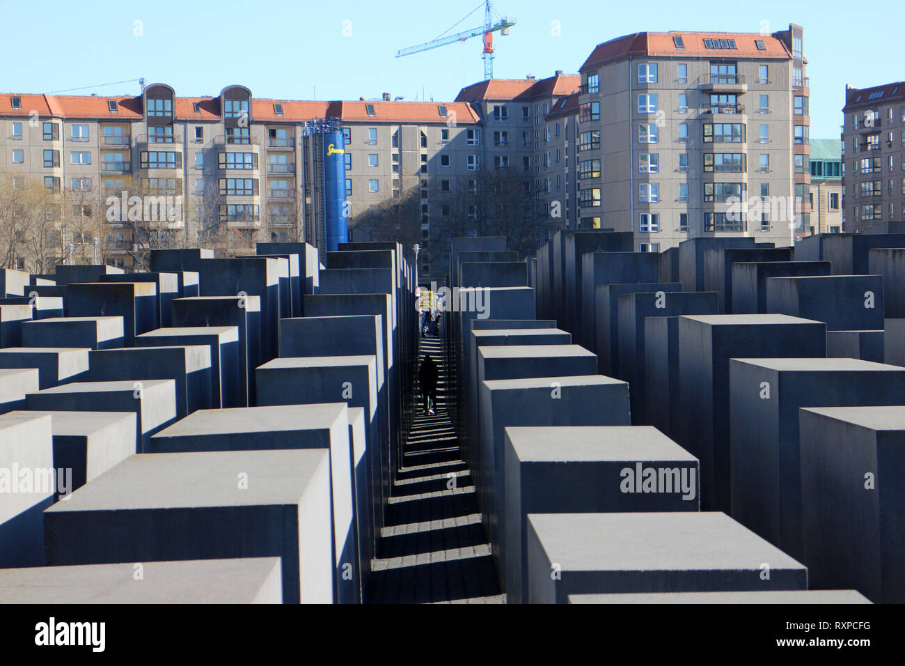 Berlin Holocaust memorial to the murdered Jews of World War two made of ...