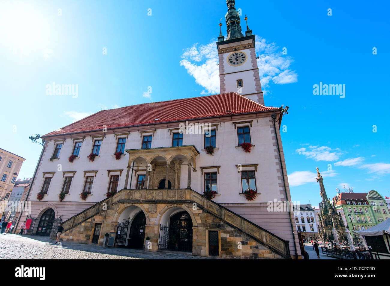 Astronomical clock olomouc czech republic hi-res stock photography and ...