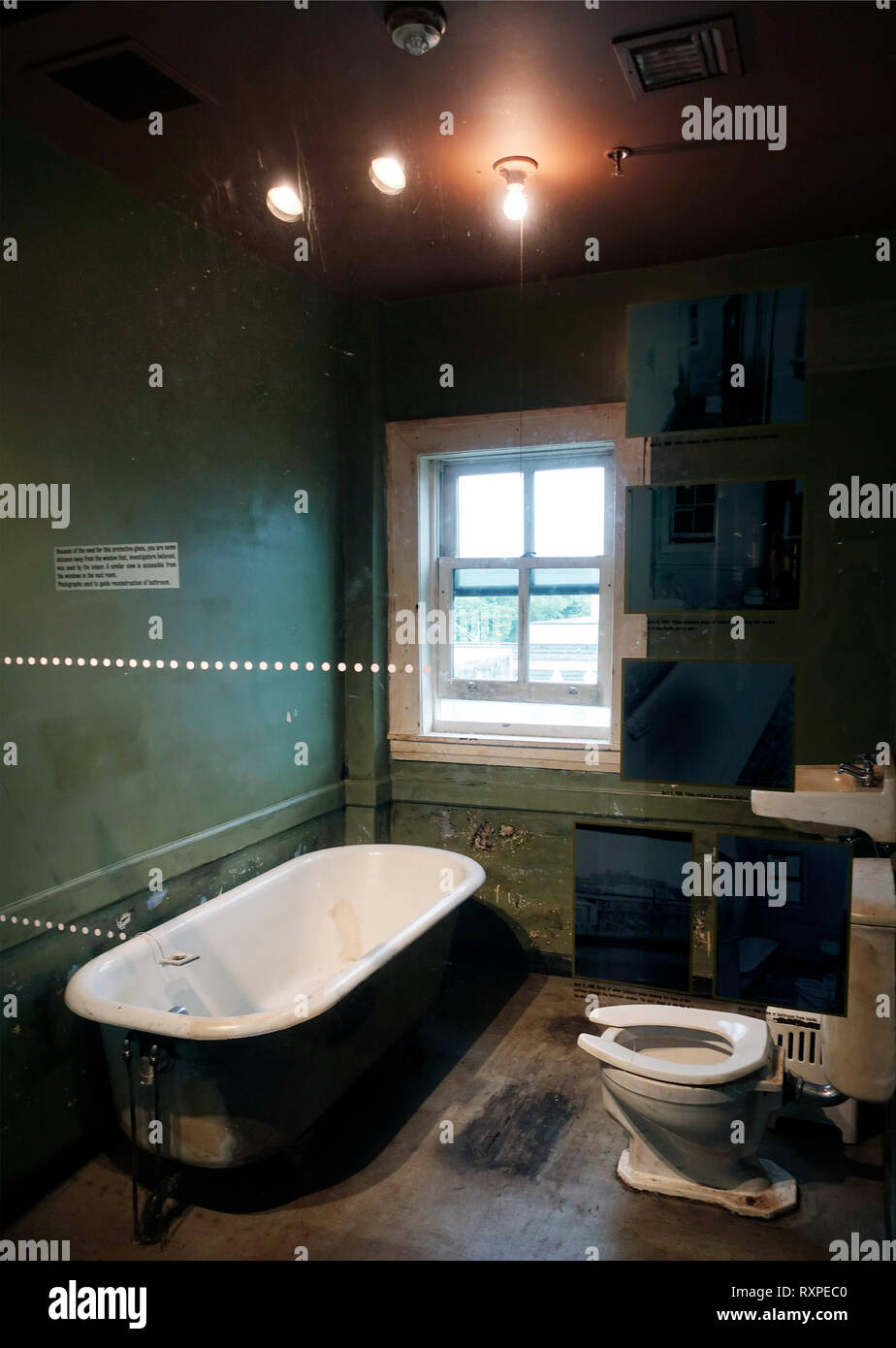 window sniper used to shoot MLK JR National Civil rights museum Memphis ...