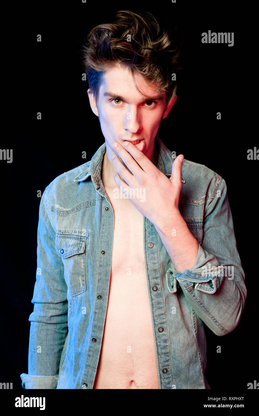 young man portraits Stock Photo - Alamy