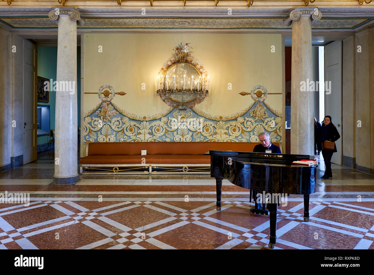 Naples Campania Italy. Museo di Capodimonte is an art museum located in ...