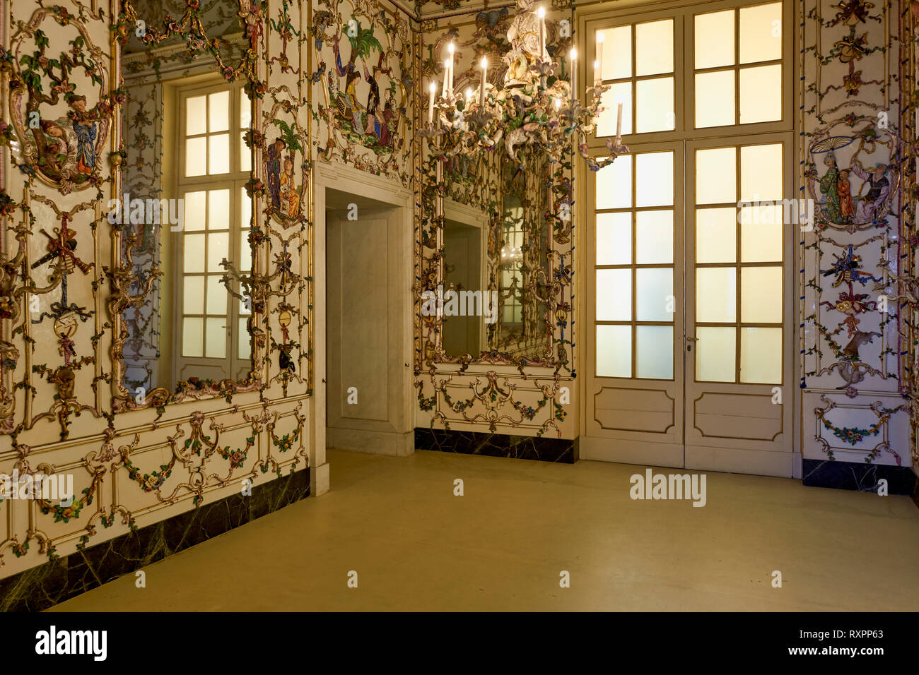 Naples Campania Italy. Museo di Capodimonte is an art museum located in ...