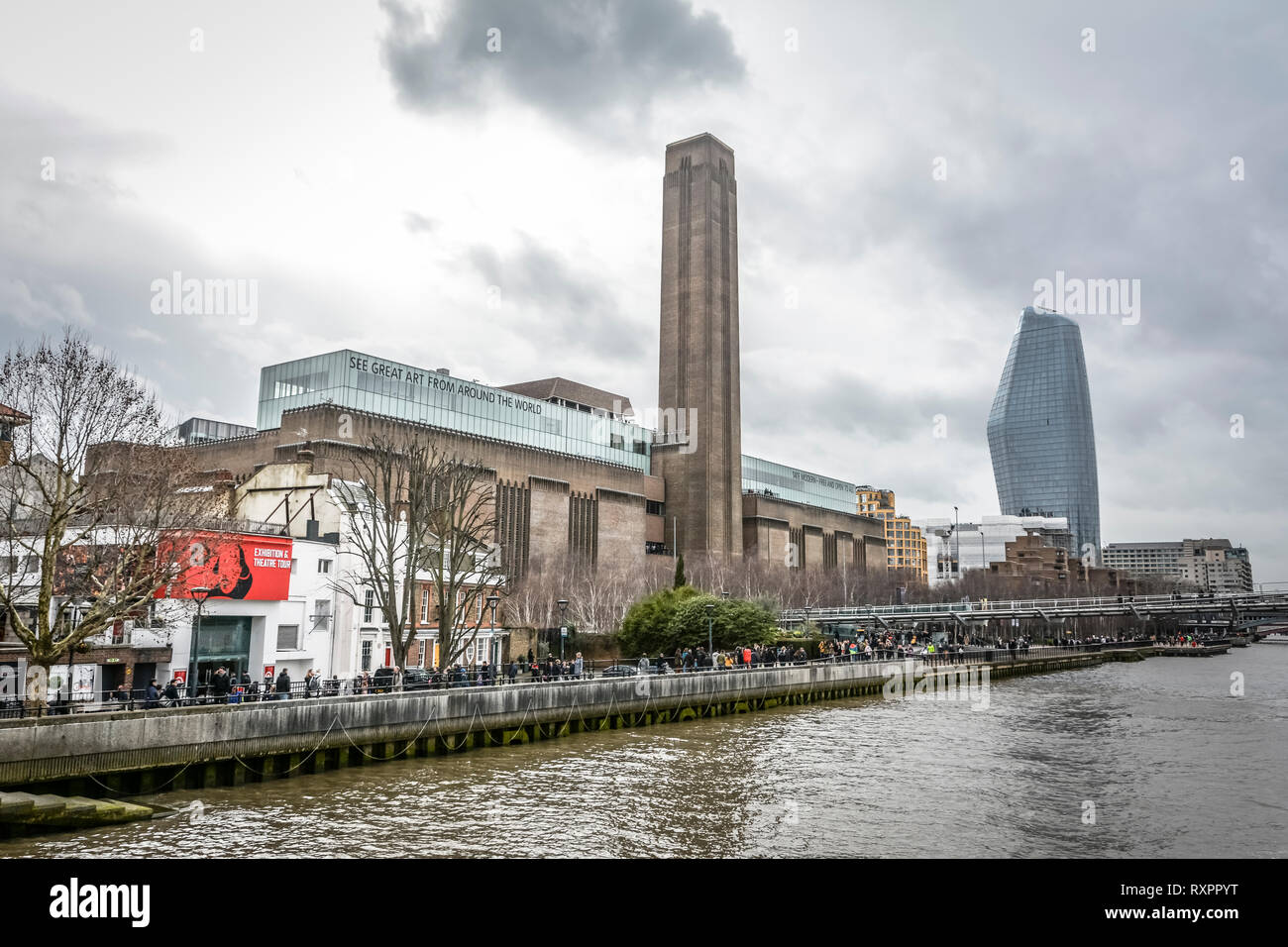 Bankside, London, UK Stock Photo - Alamy