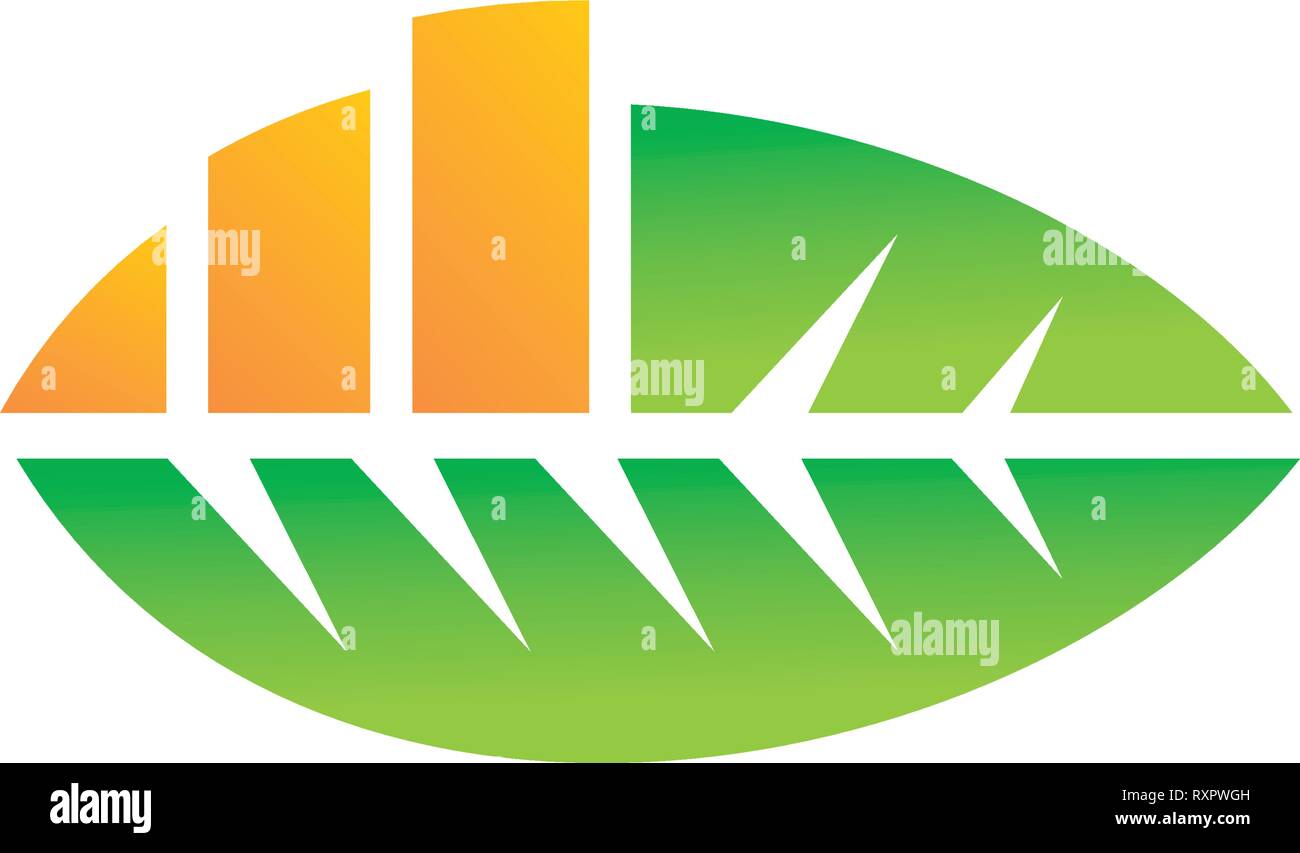 Leaf Logo Design Vector Template Set Stock Vector Image & Art - Alamy