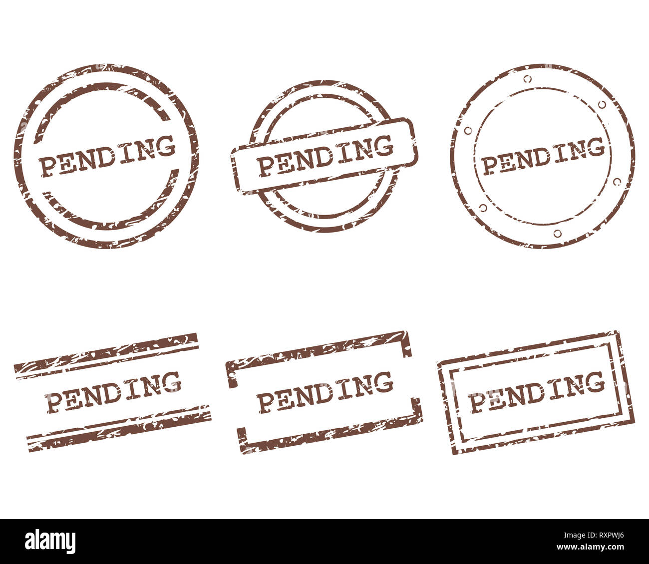 Pending rubber stamp hi-res stock photography and images - Alamy