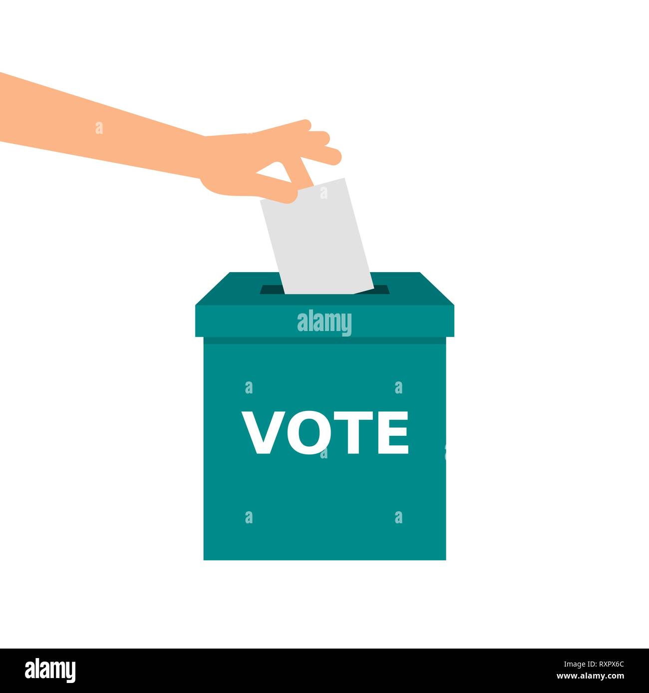 Voting ballot Cut Out Stock Images & Pictures - Alamy