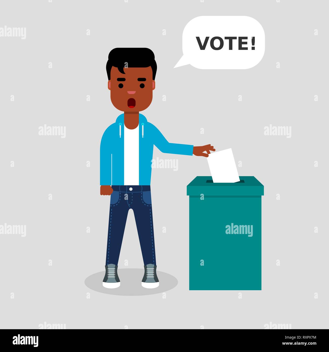 African american voting rights Stock Vector Images - Alamy