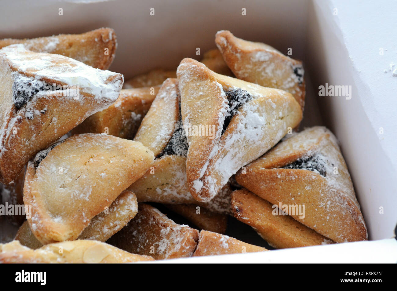 Purim pastry hamantaschen hi-res stock photography and images - Alamy