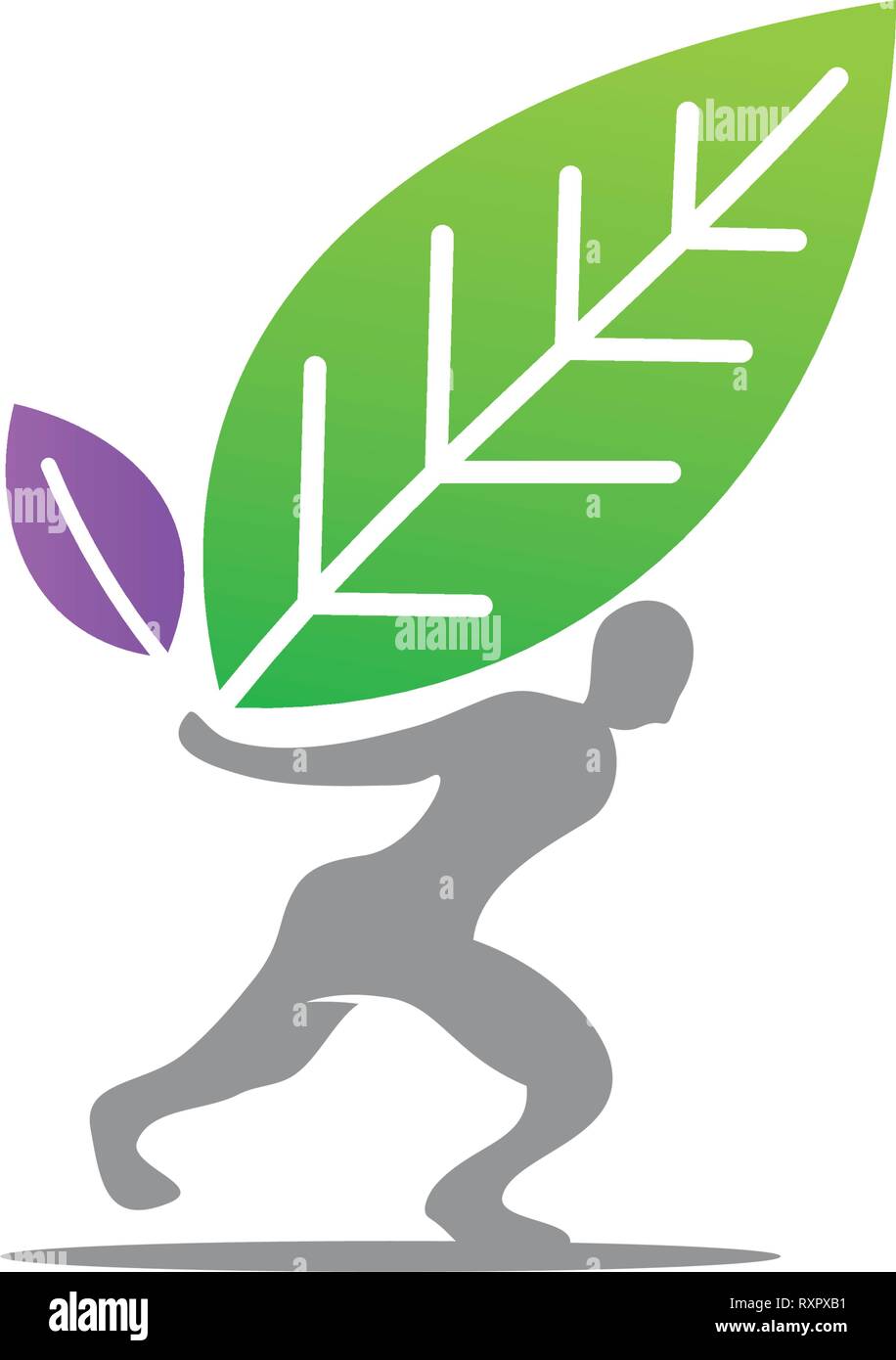 Leaf Logo Design Vector Template Set Stock Vector Image & Art - Alamy