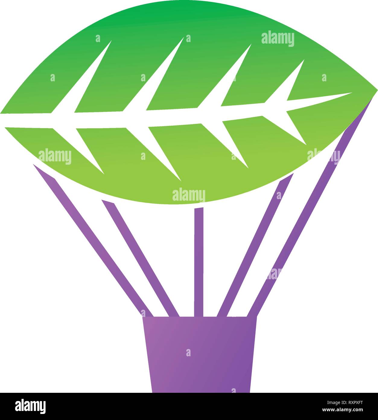 Leaf Logo Design Vector Template Set Stock Vector Image & Art - Alamy