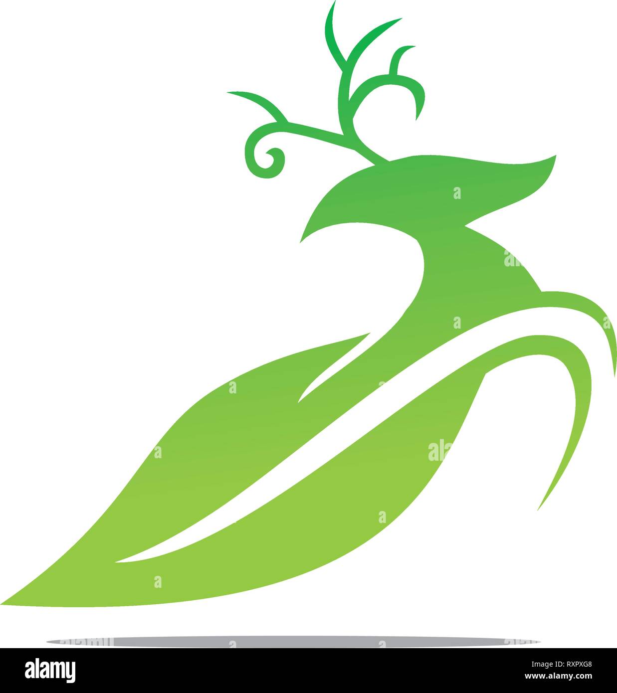 Leaf Logo Design Vector Template Set Stock Vector Image & Art - Alamy