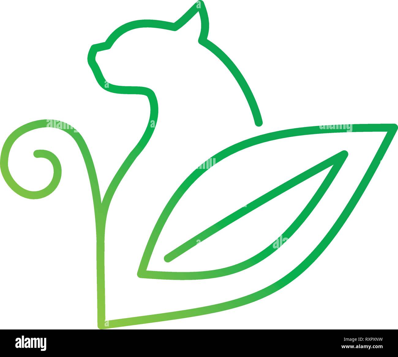 Leaf Logo Design Vector Template Set Stock Vector Image & Art - Alamy