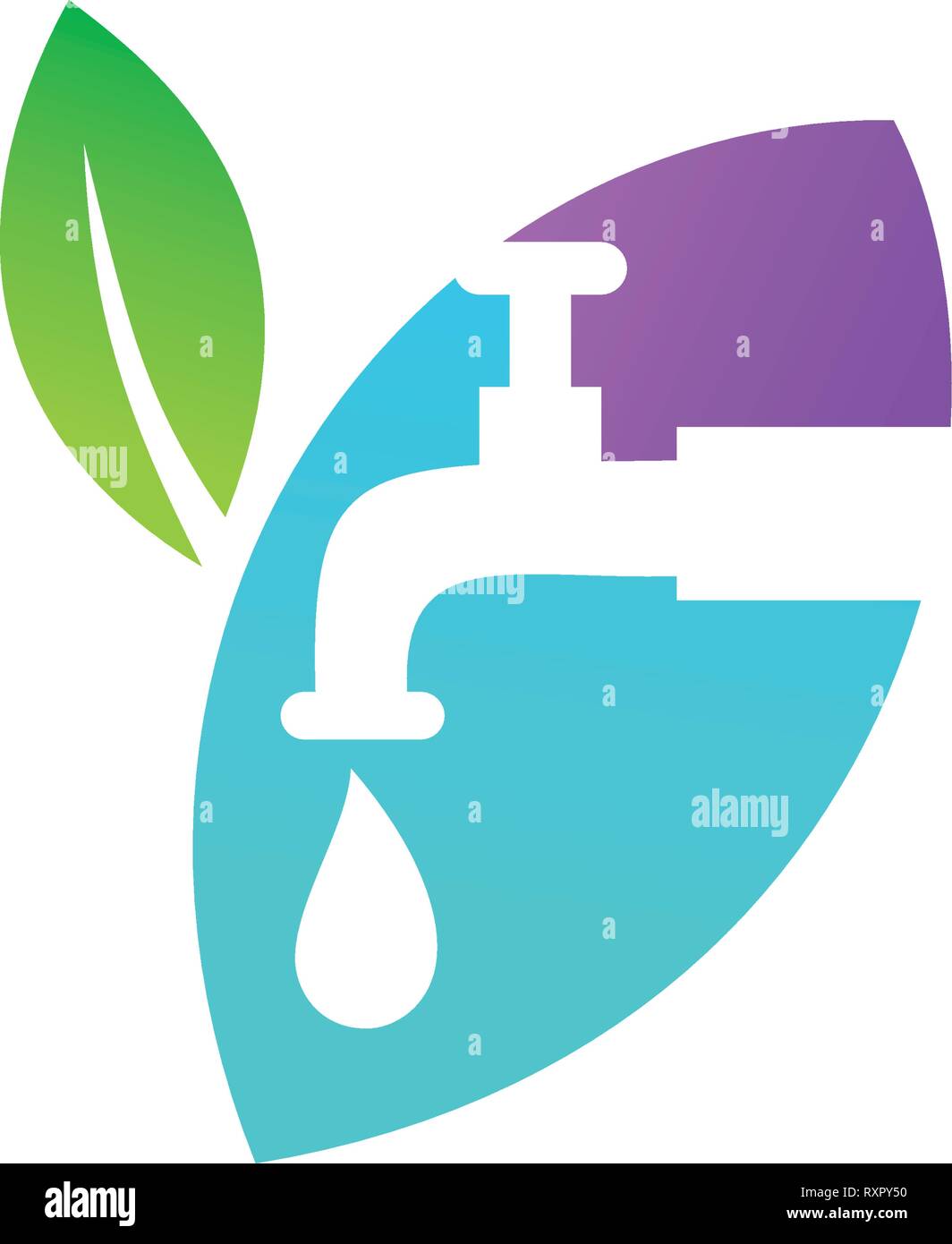 Leaf Logo Design Vector Template Set Stock Vector Image & Art - Alamy