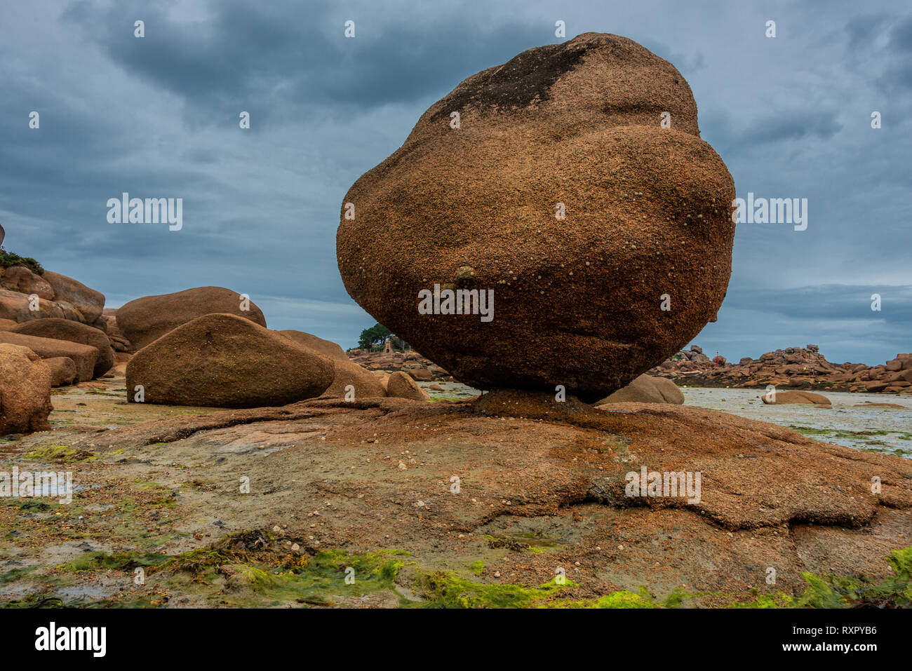 Amazing Rock Formations on the Cote Granit Rose in Brittany, France ...