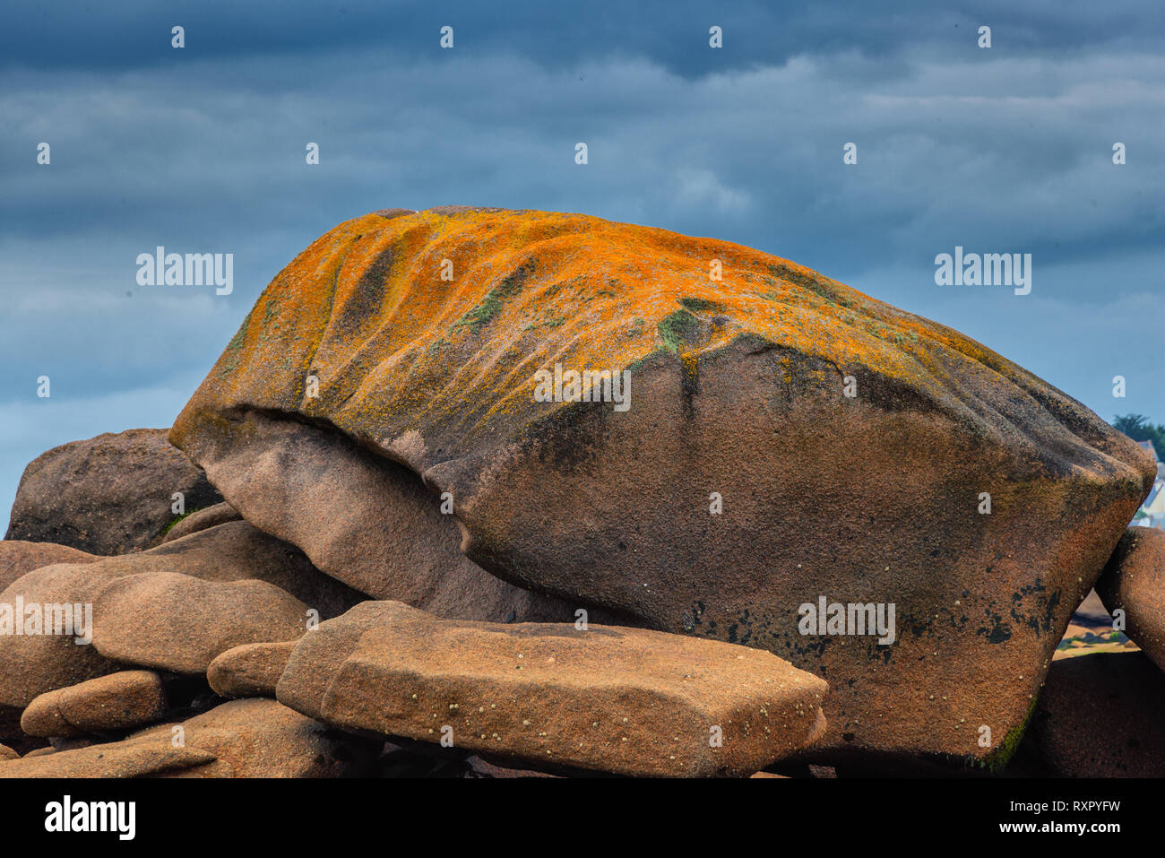 Amazing Rock Formations on the Cote Granit Rose in Brittany, France ...
