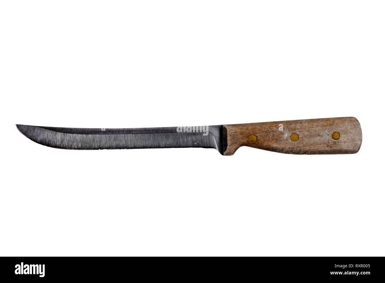 Old vintage kitchen chef knife hi-res stock photography and images - Alamy