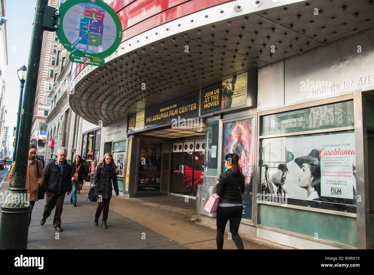Movie posters at entrance of cinema hi-res stock photography and images ...