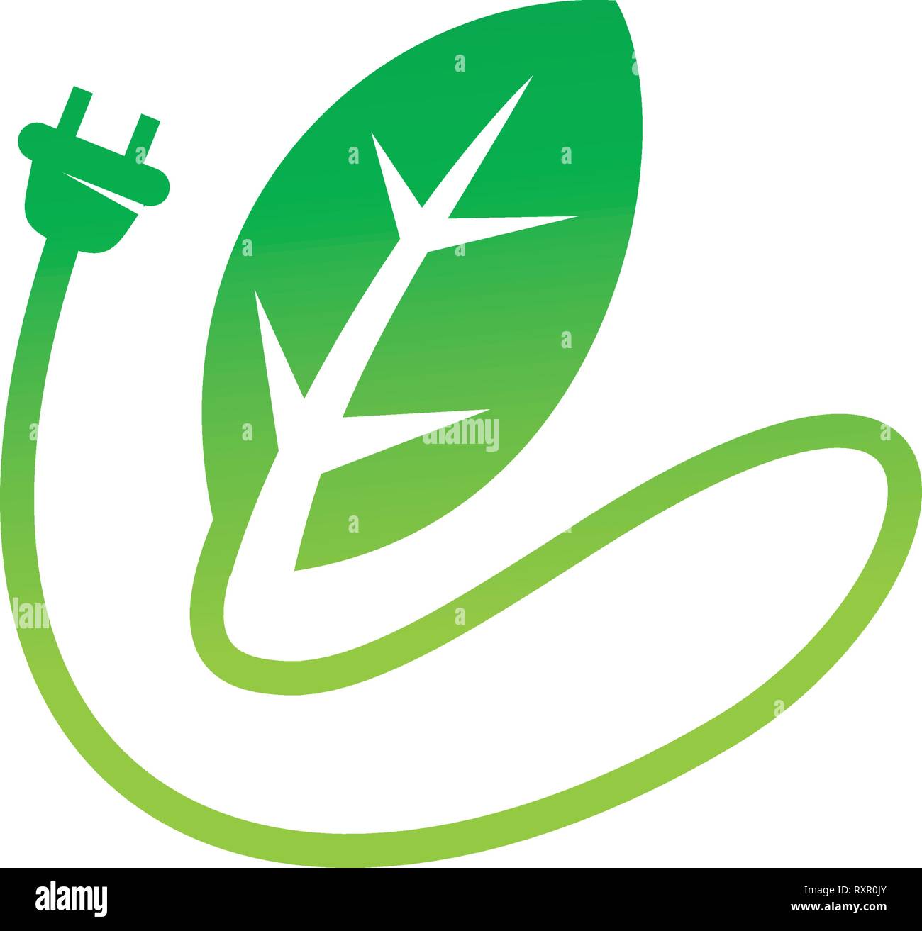 Leaf Logo Design Vector Template Set Stock Vector Image & Art - Alamy