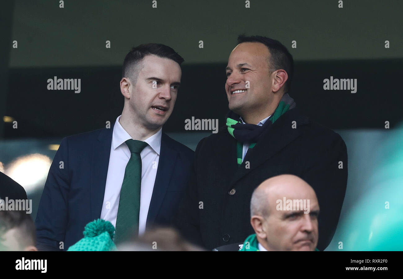 Ireland's Taoiseach Leo Varadkar with his partner Dr. Matt Barrett at ...
