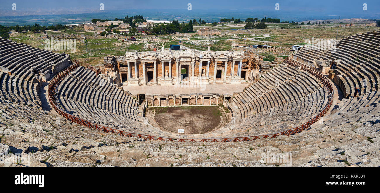 Picture of A Roman Theatre reconstructed over an earlier Greek theatre ...