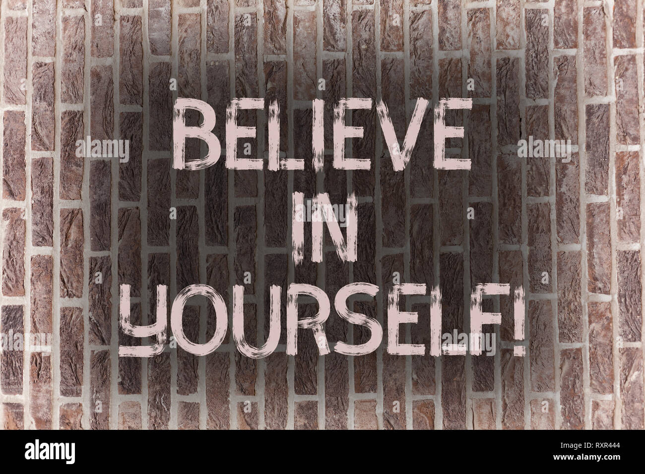 The Word Believe In Graffiti