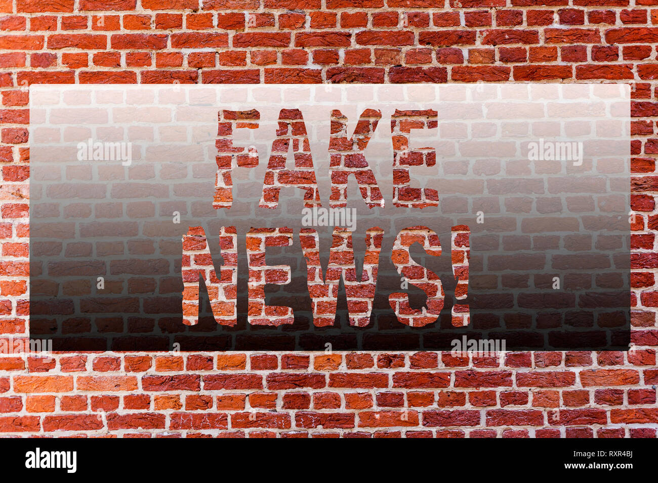 Word writing text Fake News. Business photo showcasing False ...