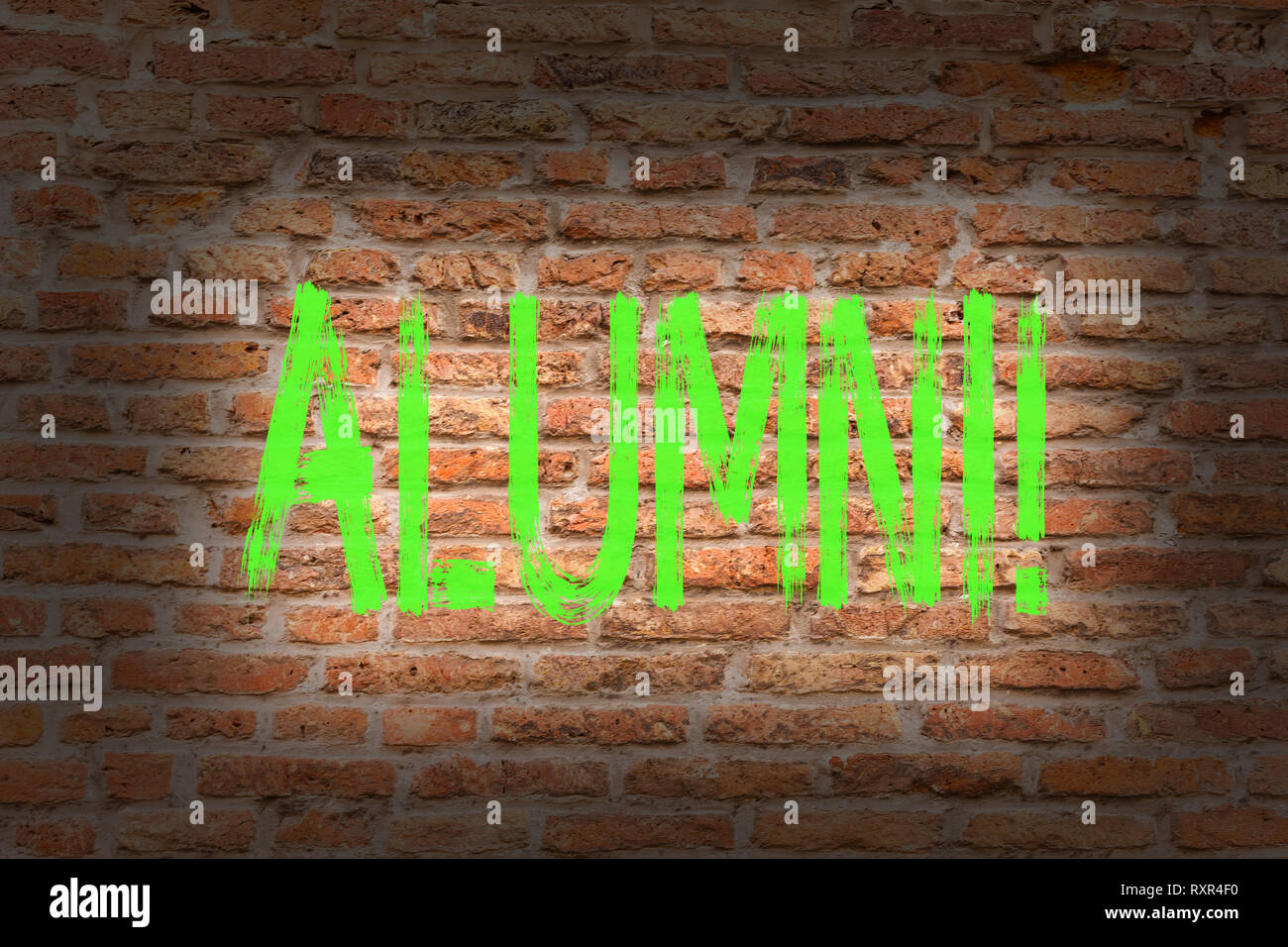 Word writing text Alumni. Business photo showcasing Alum Old graduate ...