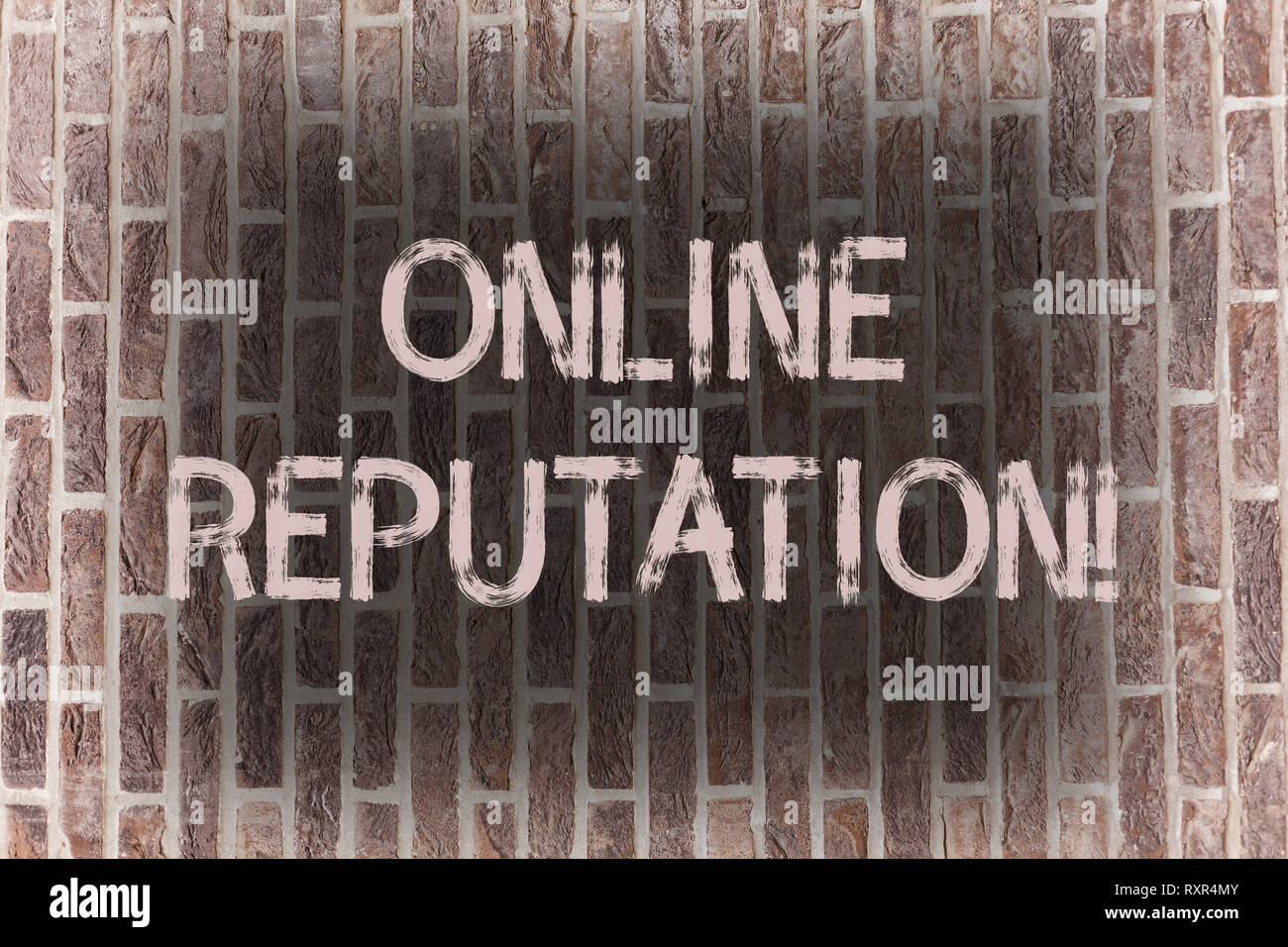 Word writing text Online Reputation. Business photo showcasing ...