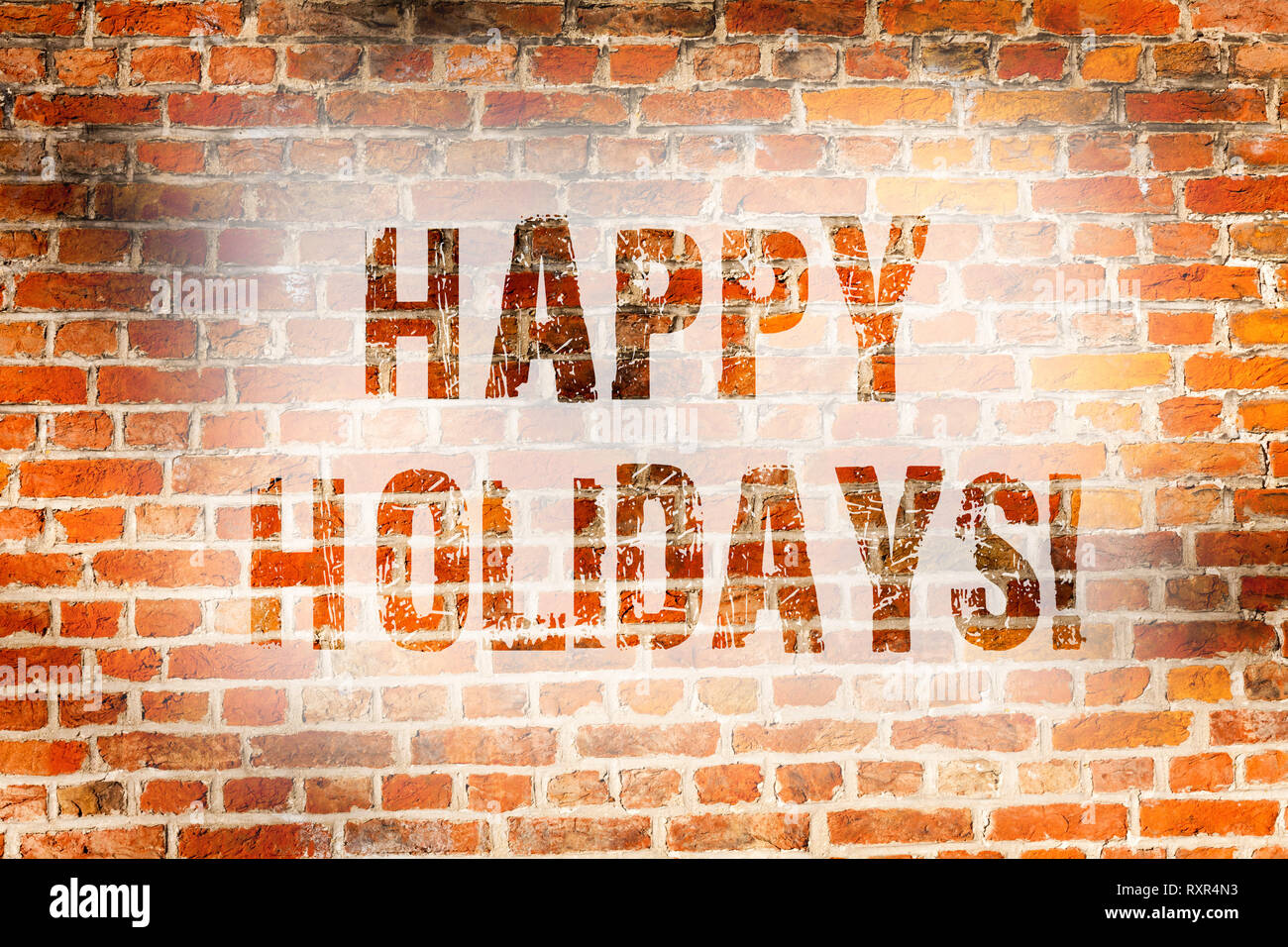 Conceptual hand writing showing Happy Holidays. Concept meaning ...