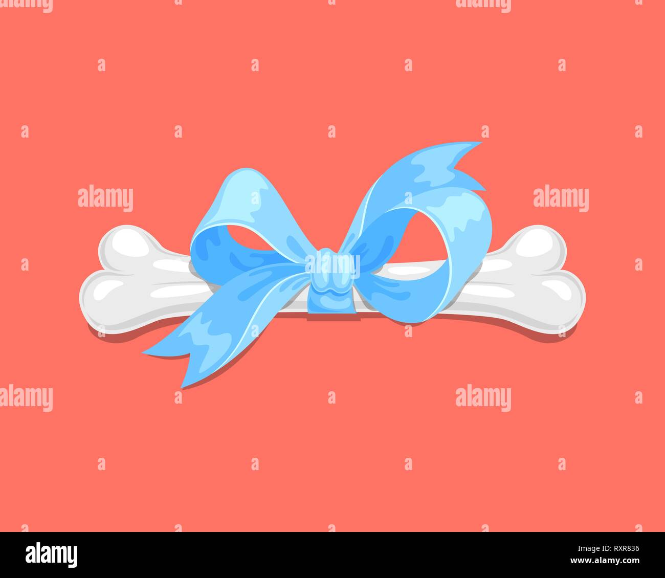 Dog bone ribbon hi-res stock photography and images - Alamy