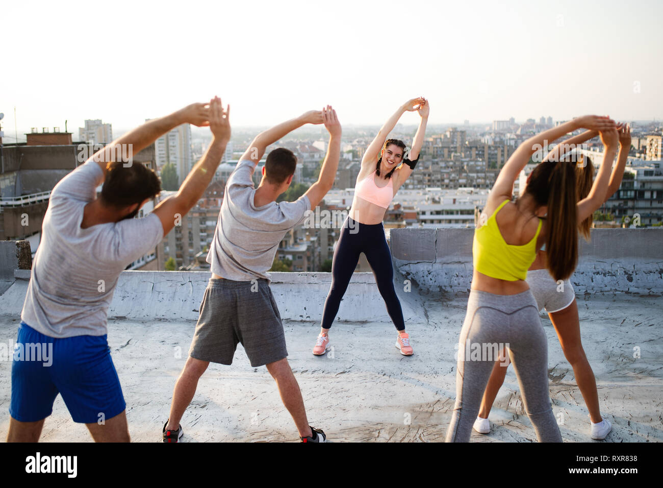 Group lifestyle hi-res stock photography and images - Alamy