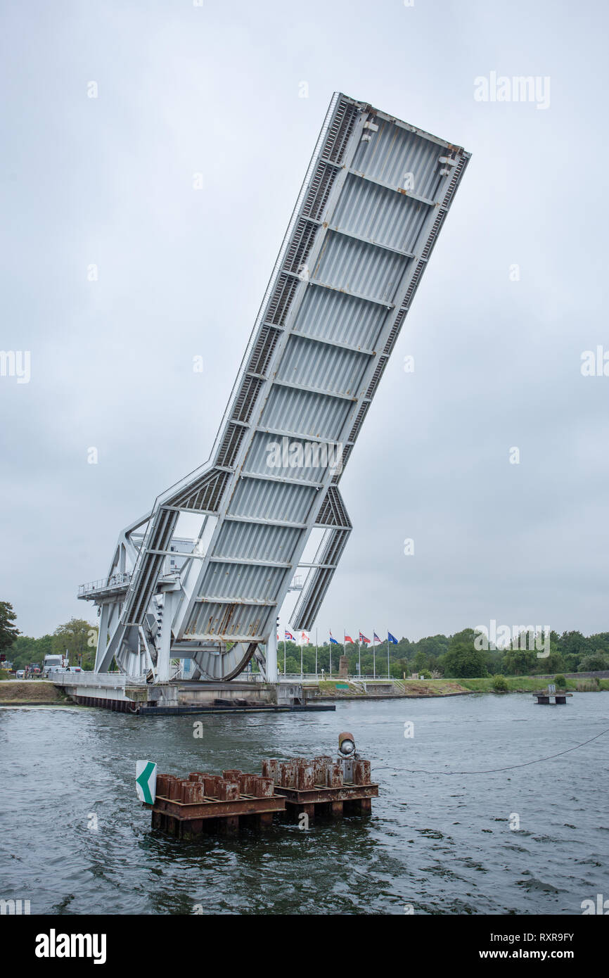 Pegasus Bridge, Normandy, France Stock Photo - Alamy