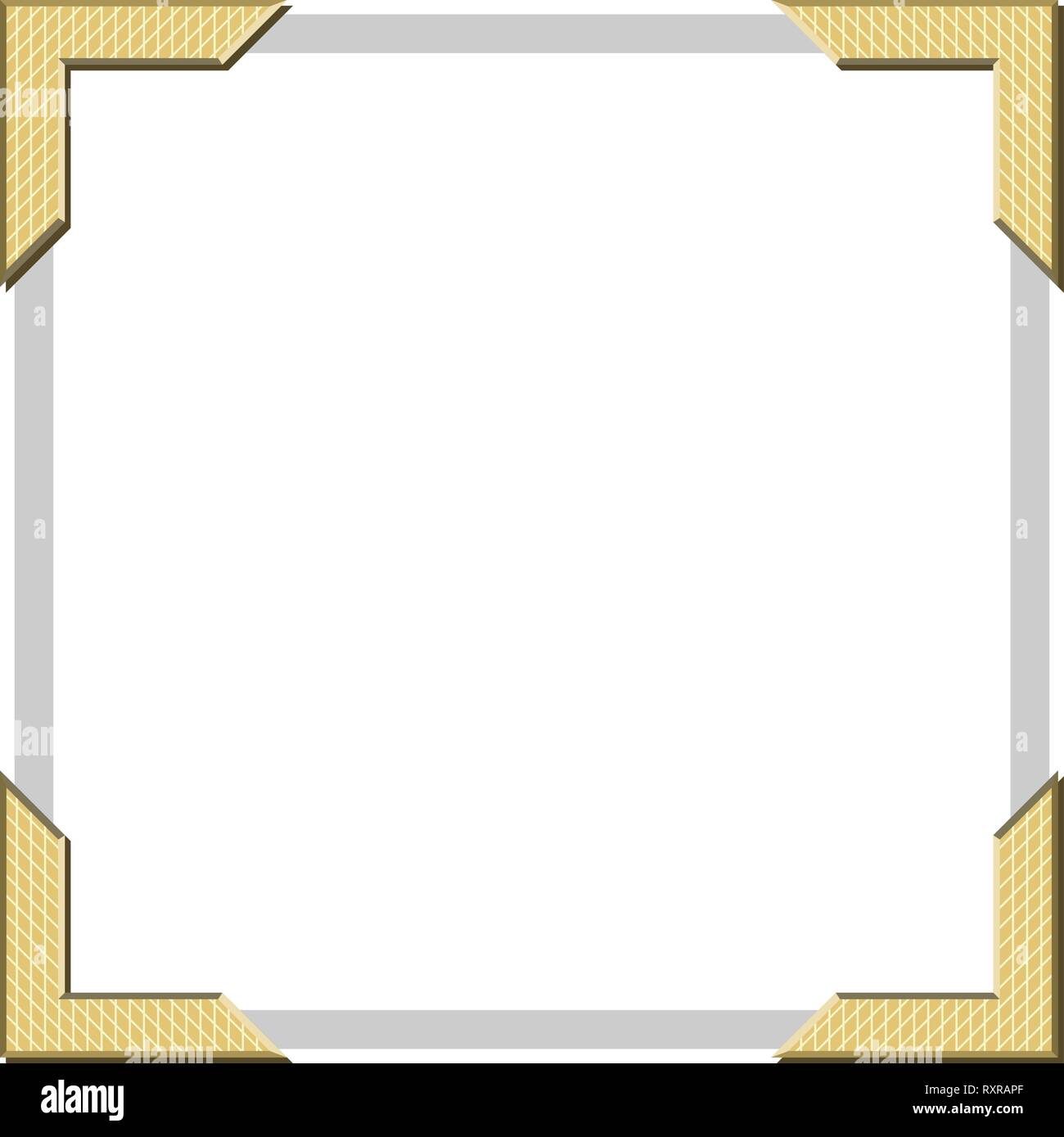 Vintage vector style photos corners to hold photo edges in a photo ...