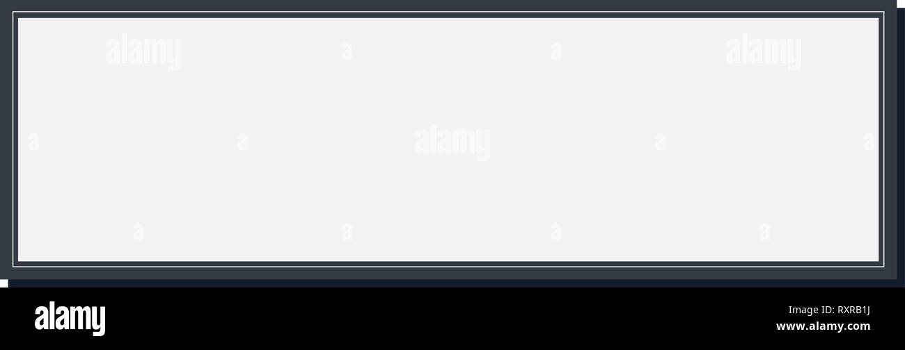 Simple vector of a photo frame in landscape Stock Vector Image & Art ...