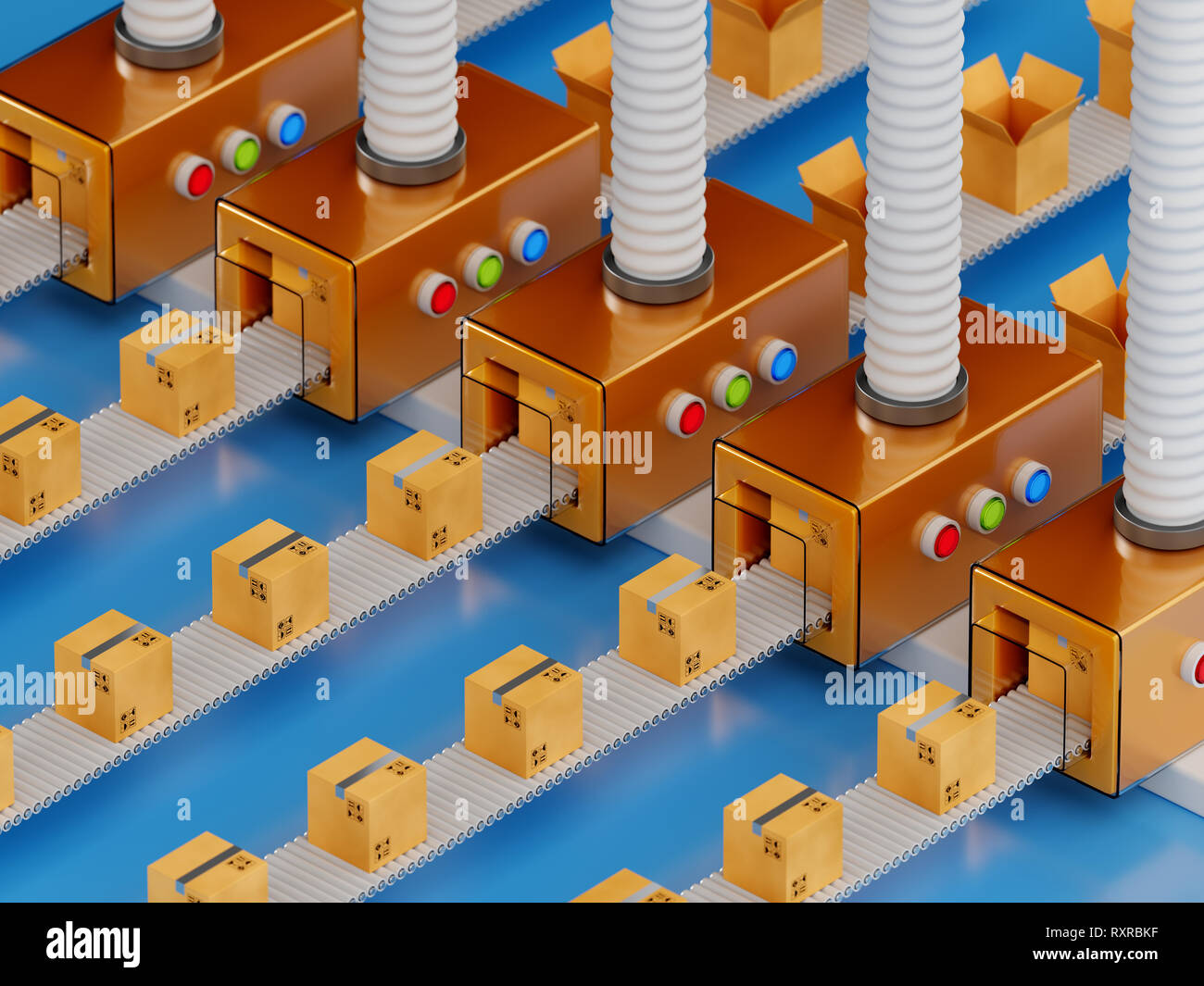 3d warehouse robot hi-res stock photography and images - Alamy