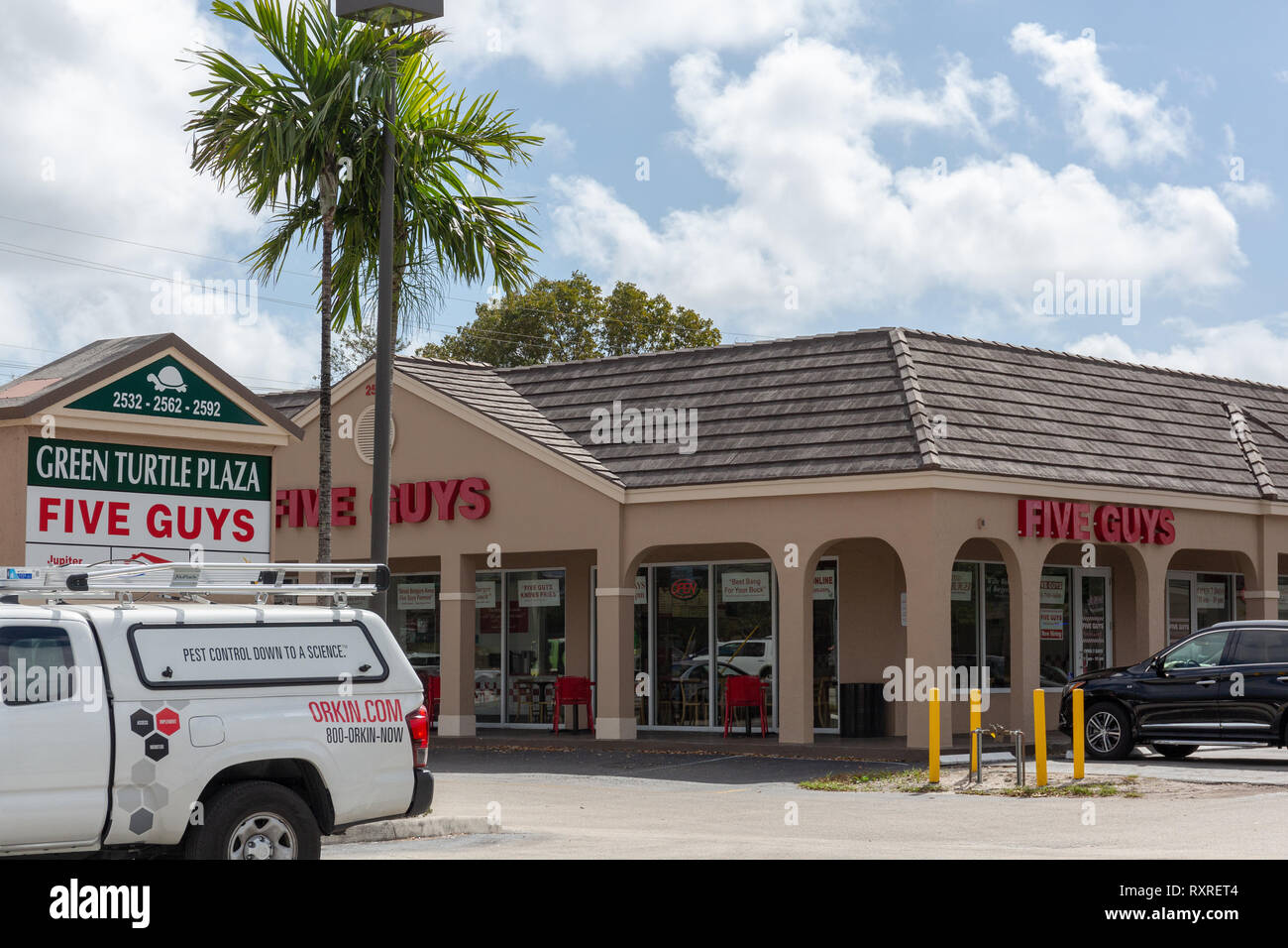 Five Guys restaurant Stock Photo - Alamy