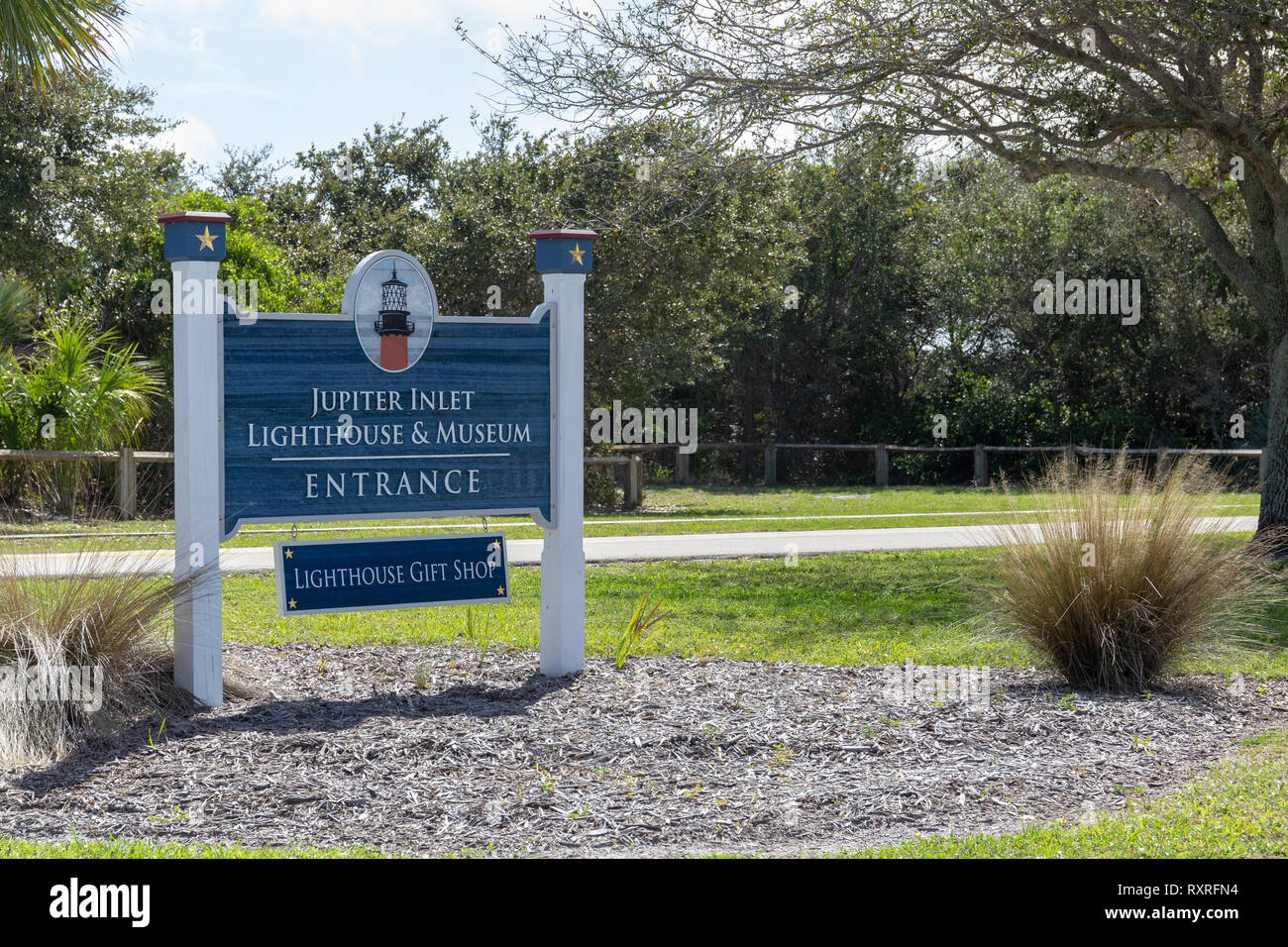 Jupiter Inlet, Lighthouse and Museum Stock Photo - Alamy