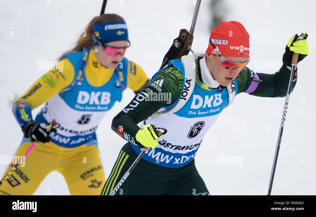Östersund, Sweden. 10th Mar 2019. Biathlon: World Championship, pursuit ...